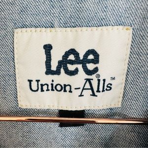 Lee | Jeans | New Lee Unionalls Vintage Look Denim Blue Long Sleeve ...